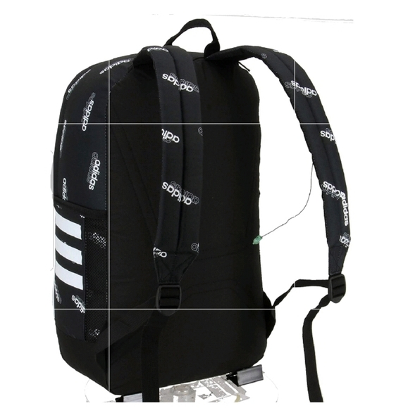 adidas | Bags | Adidas Black White Classic 3s Iii Backpack | Poshmark